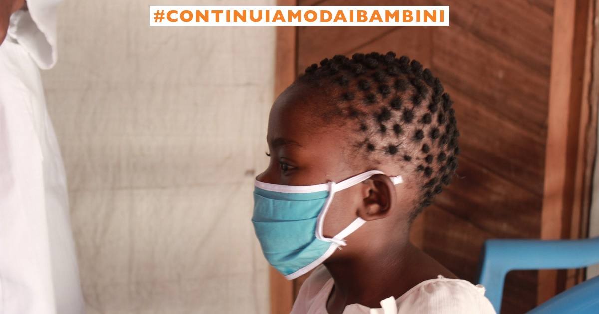Congo e mascherine per i bimbi. Non lasciamoli soli