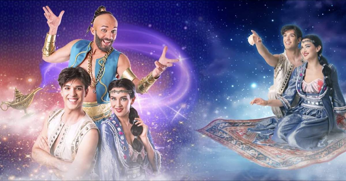 La magia di Aladin a teatro con Max Laudadio e il sostegno di Ai.Bi.