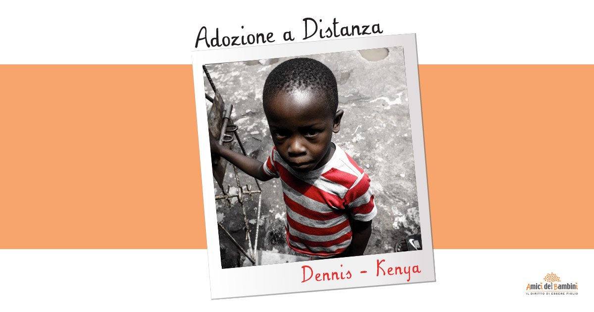 Kenya. Dennis “Sono nato in un famiglia povera ma non voglio smettere ...